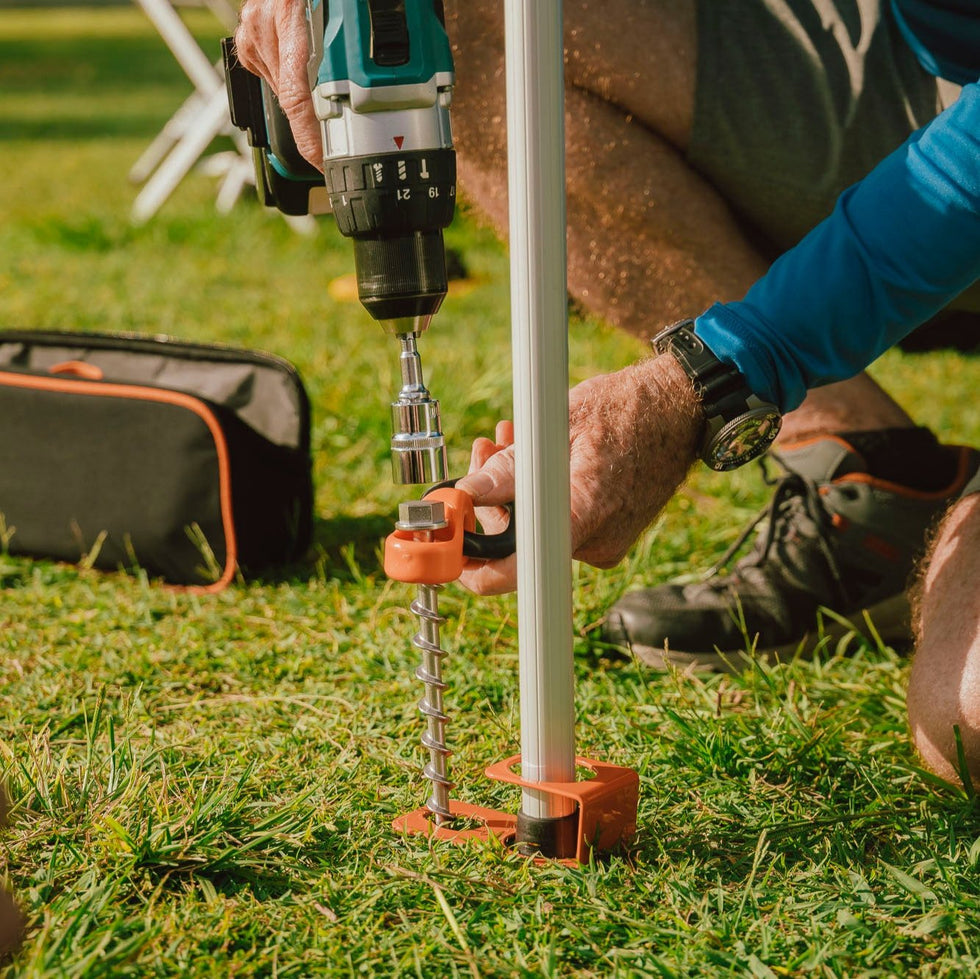 Ground Dog Screw in Peg | The Ultimate Anchoring Solution – Ground Dogs
