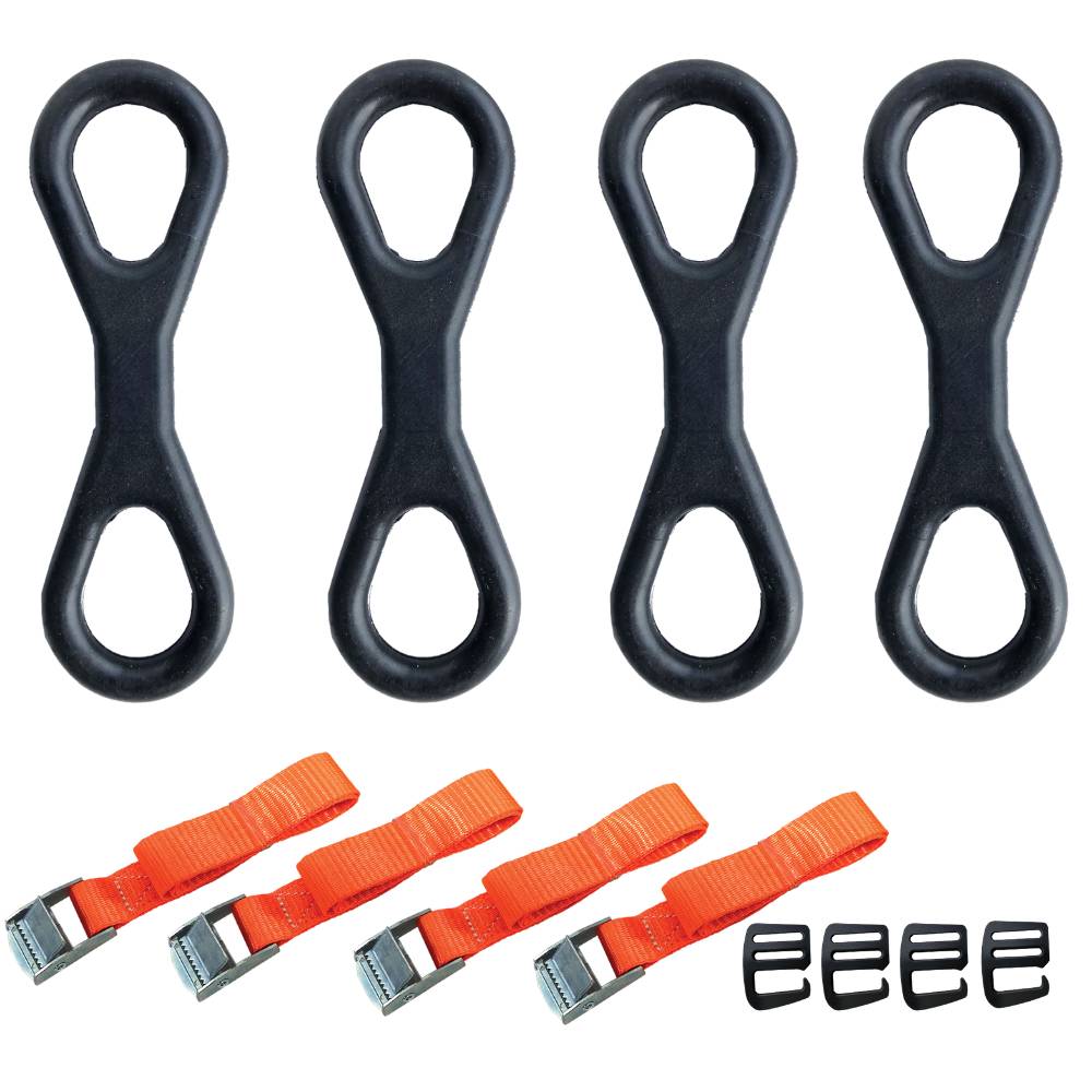 Safety Springs & Tie Down Straps - 4 Pack – Ground Dogs