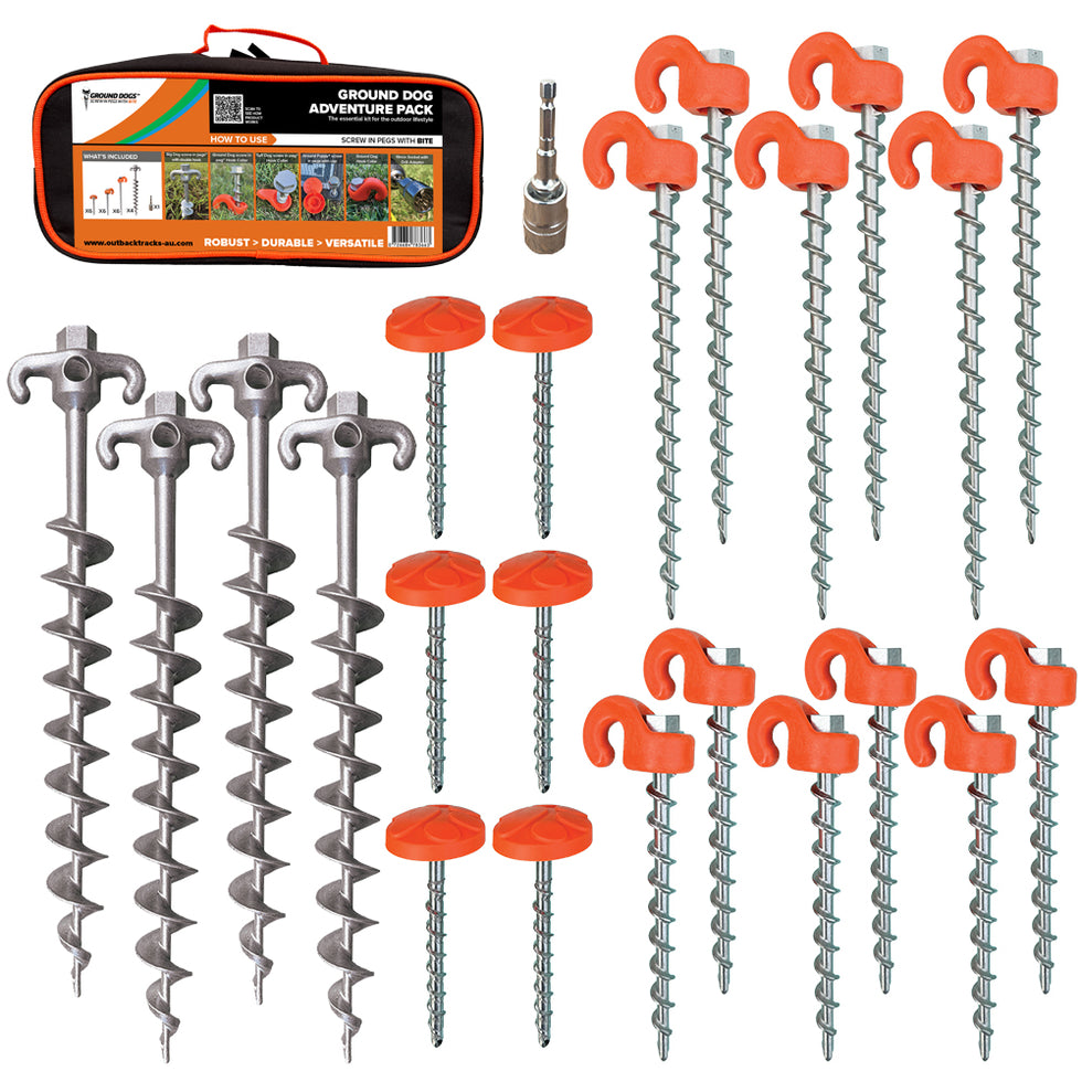 Ground Dogs | Screw In Pegs With Bite